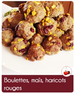 Boulettes maïs haricots rouges | Tomate-Cerise