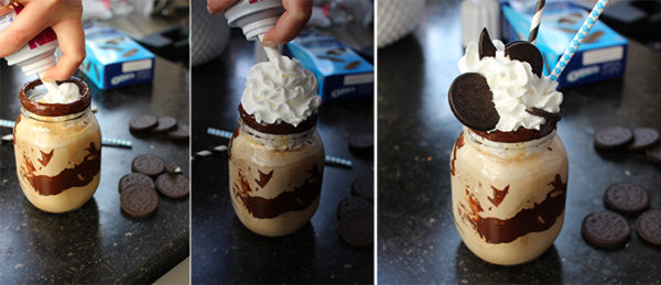 Freaky shake au Oreo | recette de milkshake oversize