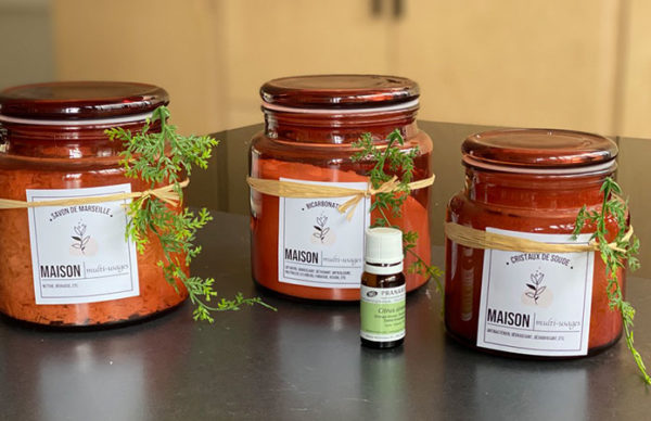 Produits d’entretien faits maison | 100% naturel | Recettes et étiquettes