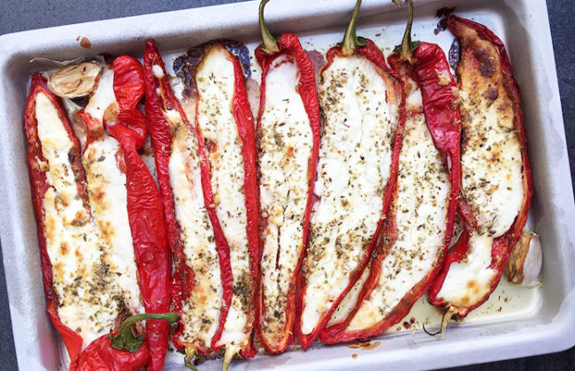 Poivrons farcis à la feta | Recette végétarienne | Tomate-Cerise