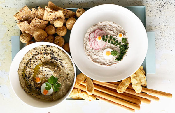 Purée d’aubergine facile | Dips ou caviar parfait pour l'apéro