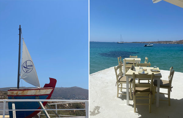 Où manger à Paros ? Tomate-Cerise.be en balade en Grèce