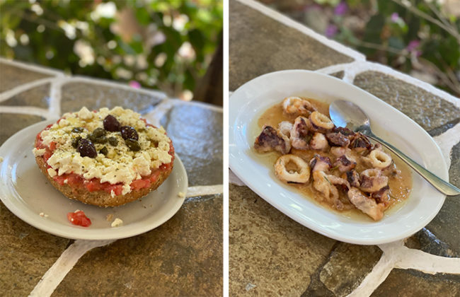 Où manger à Paros ? Tomate-Cerise.be en balade en Grèce