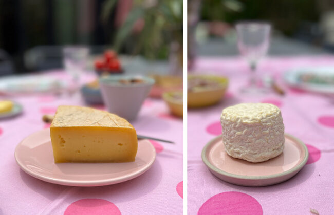 Fromage fumé à froid | Chèvre et pâte pressée non cuite de chez nous