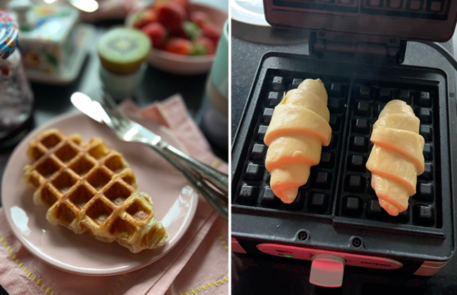 Croffle | La recette du croissant gaufre fait maison